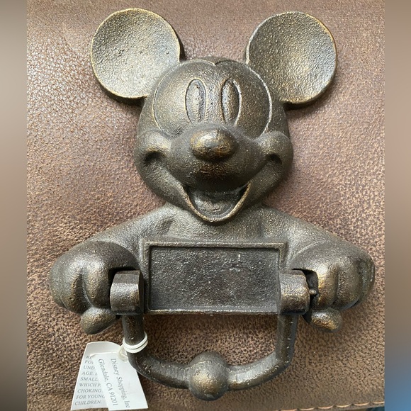 Disney Shopping INC | Accents | Vintage Mickey Mouse Door Knocker ...